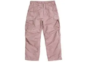 Supreme Washed Flight Satin Cargo Pant - Dusty Pink | Editorialist